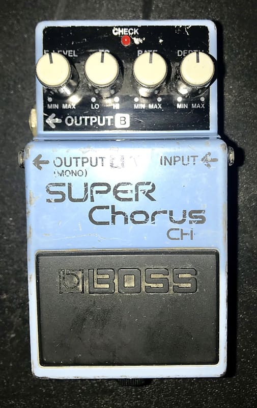 Boss CH-1 Super Chorus - MADE IN TAIWAN SERIAL NUMBER: WM | Reverb