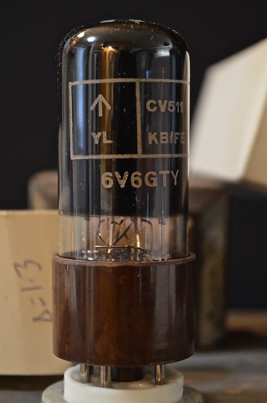 BRIMAR 6V6 GTY CV511 | Reverb