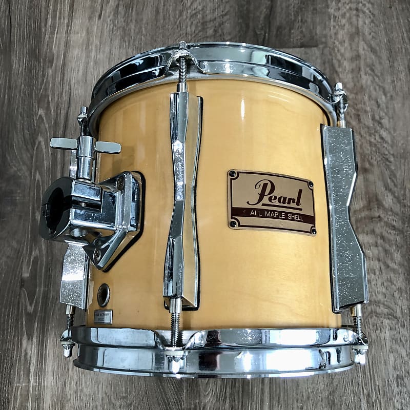 Pearl 8”x8” All Maple Shell Tom drum 1980s - Natural | Reverb