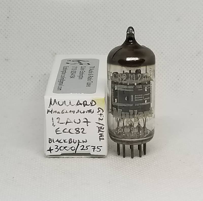 Mullard 12AU7A Gray Plate Balanced Single NOS 12AU7 ECC82 | Reverb UK