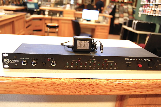 Sabine RT-1601 Rack Mount Tuner - Used - Nice! | Reverb