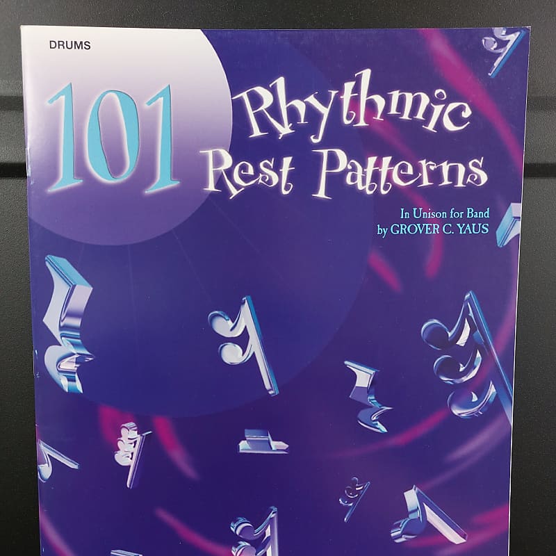 101 Rhythmic Rest Patterns Book for Drums | Reverb
