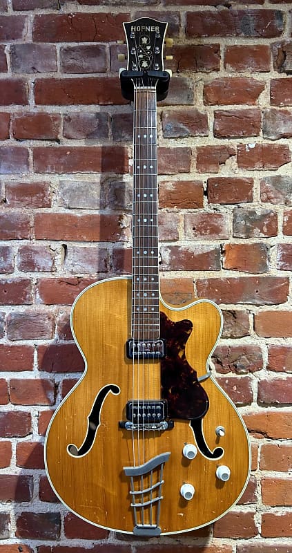 Hofner President E2 Thinline 1965 - Blonde | Reverb