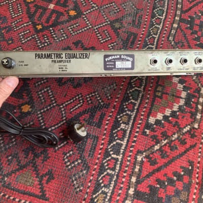 Furman Parametric Equalizer / Preamplifier PQ-3 - Green Face | Reverb