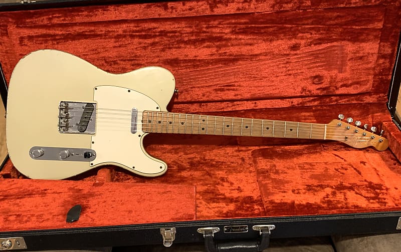 Fender Telecaster 1966 Inca Silver | Reverb