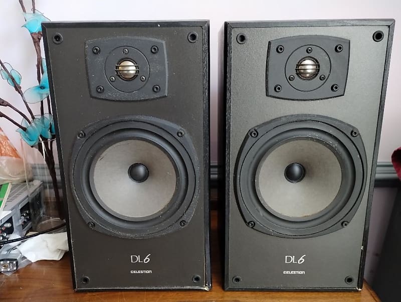 Celestion DL6 large bookshelf speakers in good condition - | Reverb