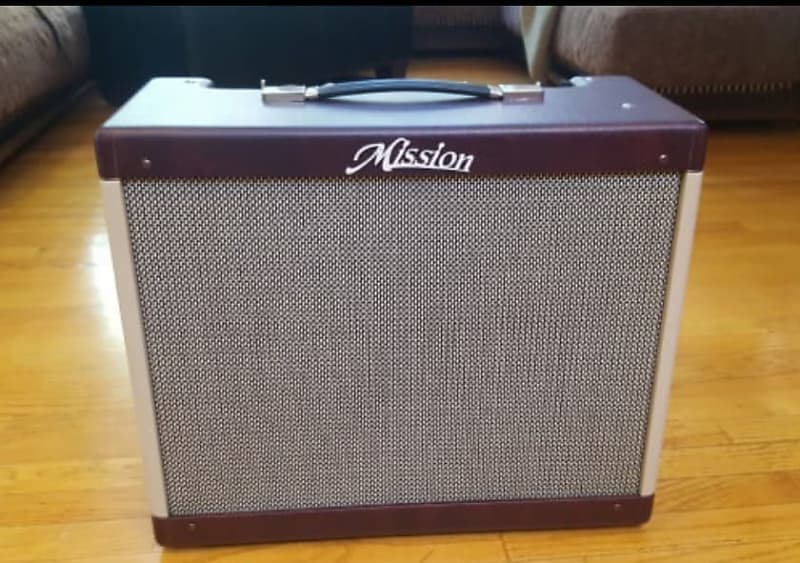 Mission Amps Chicago 32-20 /50 Watts 2017 - Maroon/Cream | Reverb
