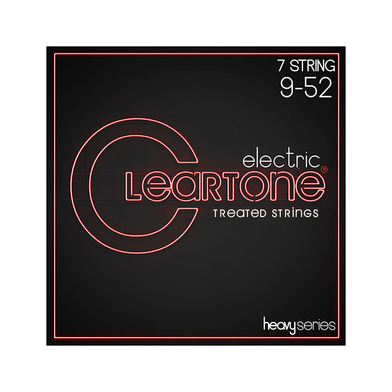 Cleartone Heavy Series Electric 7-String 9-52 | Reverb UK