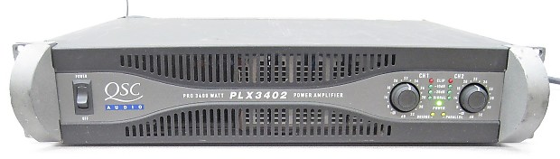 QSC PLX3402 Light Series Professional 3400W Power Amplifier | Reverb