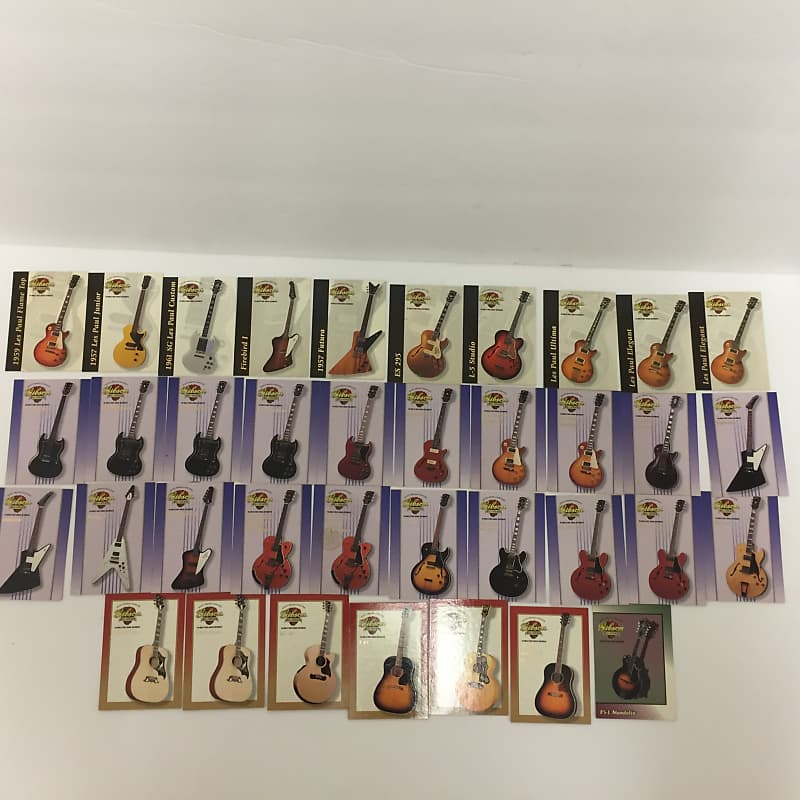 Gibson Collector Cards 1998 | Reverb