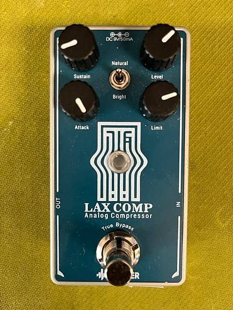Used Donner Lax Comp Analog Compressor Guitar Pedal | Reverb