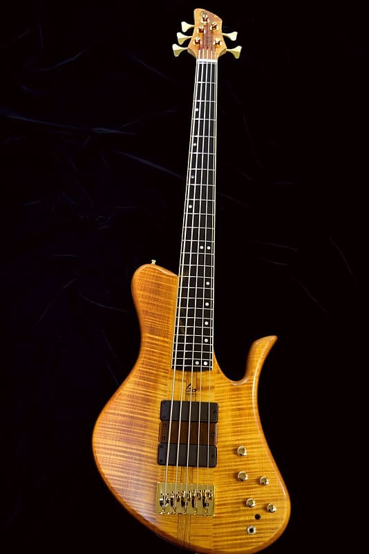 Aquilina DB5 Richard Bona Sycamore Maple Top/Ebony FB | Reverb