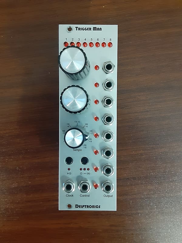 Delptronics Trigger Man Eurorack Module 8HP | Reverb