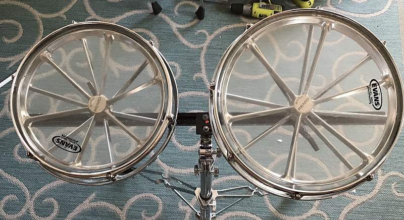 Remo Roto Toms 12" & 14" rototoms | Reverb