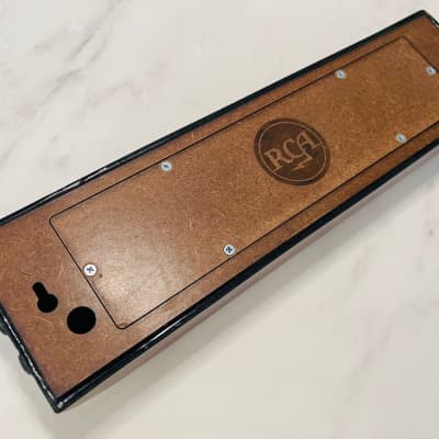 ON AIR Studio RCA Warning Sign light up chrome faux | Reverb Australia