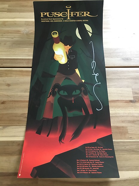 Poster Puscifer 2009 | Reverb