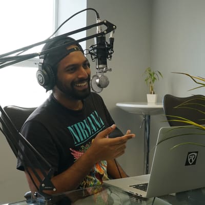 1-Person Podcast Podcasting Recording Kit w/Presonus Quantum | Reverb