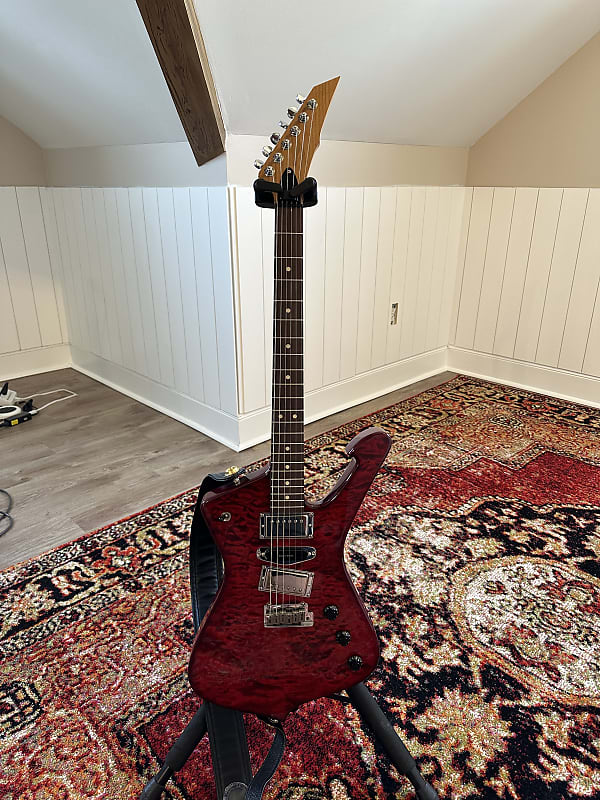 Warmoth Iceman 2021 - Red Dye | Reverb