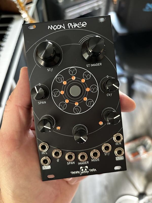 Patching Panda Moon Phase Stereo Filter - Black | Reverb UK