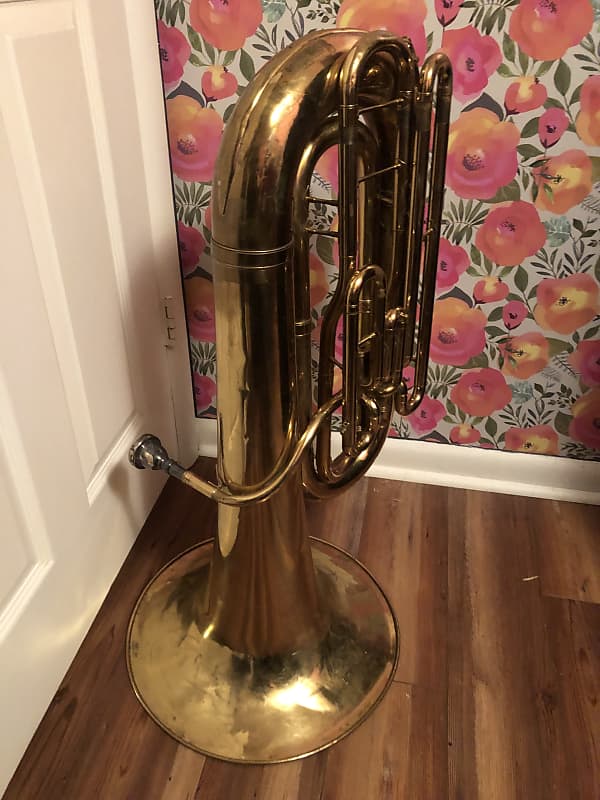 Vintage 1950sPan American 3/4 Size Compact BBb Tuba | Reverb