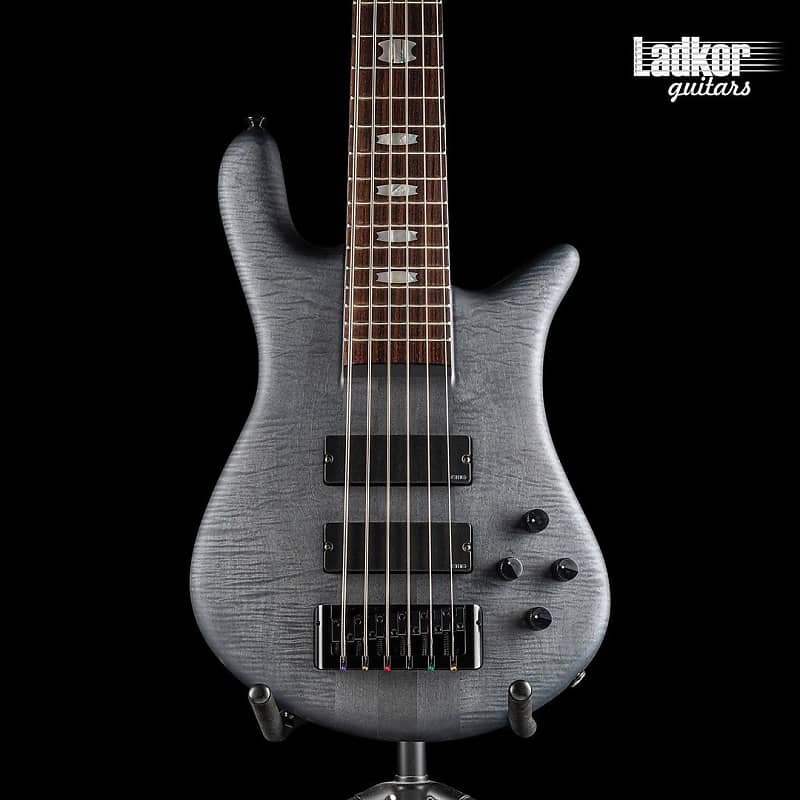 Spector Euro 6 LX Trans Black Stain Matte 6 String Euro6 Bass | Reverb