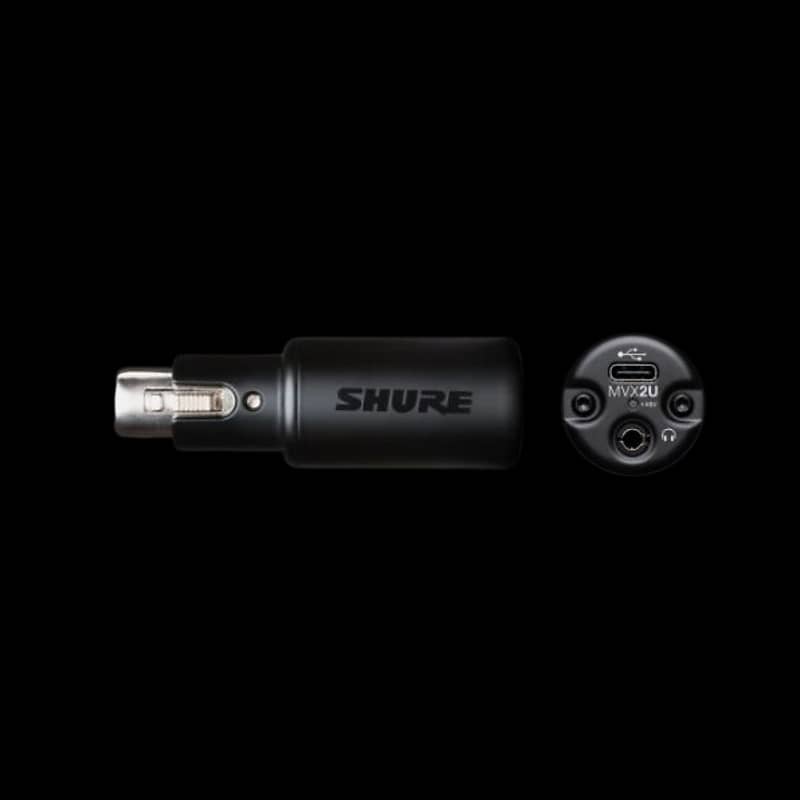 Shure MVX2U Digital Audio Interface - MOTIV XLR to USB | Reverb