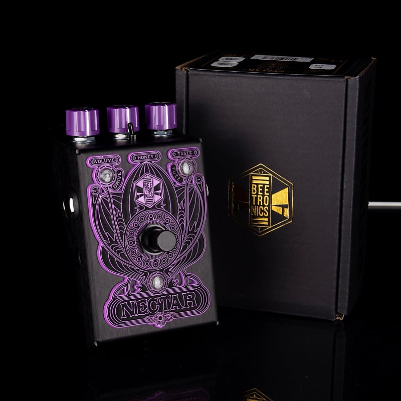 Used Beetronics Nectar Tone Sweetener Fuzz/Overdrive Pedal | Reverb