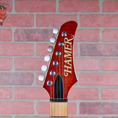 Hamer USA TLE Custom Quilted Maple Arch Top Purple | Reverb France