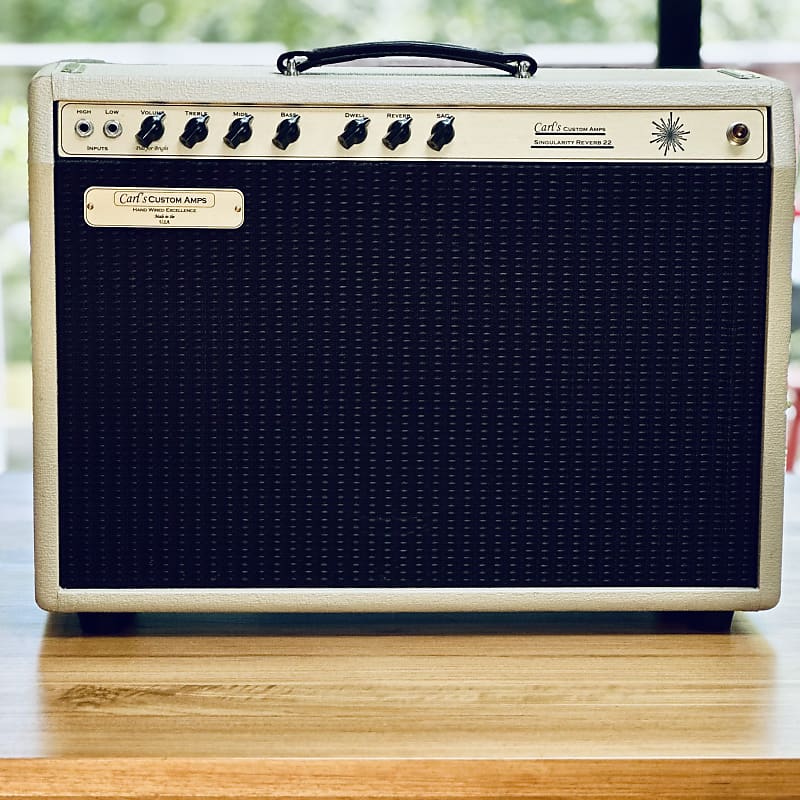 Carl's Custom Amps Singularity Reverb 22 2019 - Blonde Tolex | Reverb