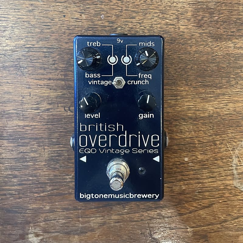 Big Tone Music Brewery British Overdrive EQ'D Vintage Series | Reverb