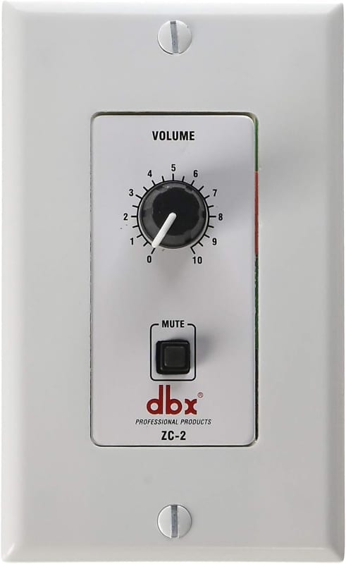 dbx ZC-2 Wall-Mounted Zone Controller White | Reverb