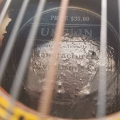 Vintage Ukelin, 2 Soundhole, 32 String, Sunburst Finish | Reverb