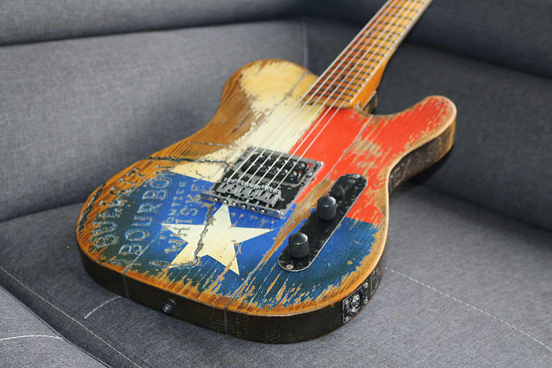 Skiprat "Made in Texas" custom built reliced by VTT-Relics | Reverb UK