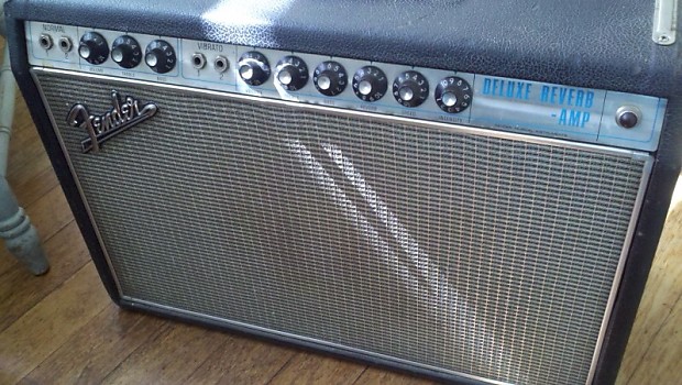 Fender Deluxe Reverb 1967 Silverface | Reverb