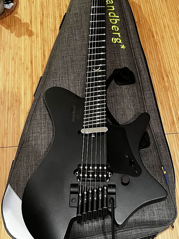 Strandberg Guitars Salen NX Plini 2024 - Black Satin | Reverb