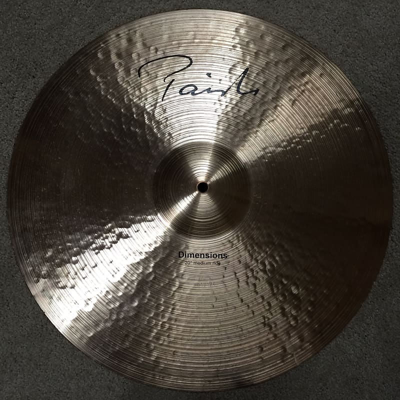 Paiste 20" Dimensions Medium Ride Cymbal 1999 - 2005 | Reverb