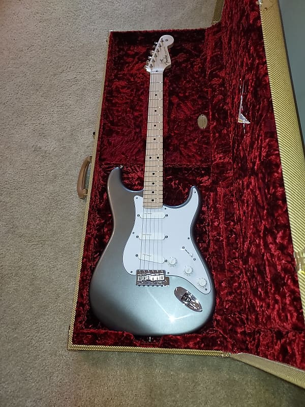 Fender Eric Clapton Stratocaster partscaster - Pewter | Reverb