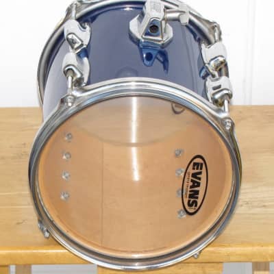 Vintage Ludwig 8" Tom for Drum Set Blue Cortex Maple Wood | Reverb