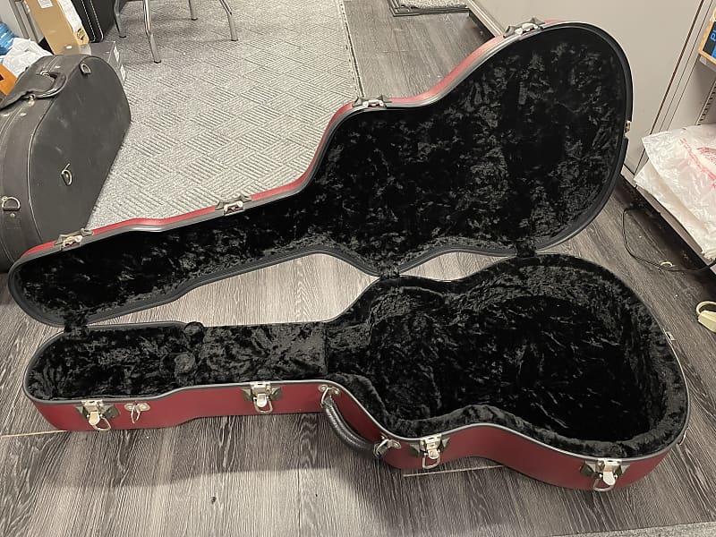 Calton Cases Acoustic Case 2010s - Burgundy | Reverb