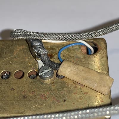 Gibson Clear Bobbin P90 Pickup w/Original Cover 1960s - Black | Reverb