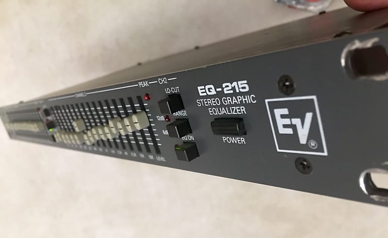 Electro Voice EV EQ-215 Stereo Graphic Equalizer Rackmount | Reverb