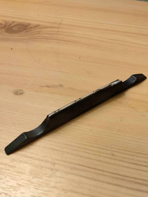 Vintage Mandolin Bridge & Saddle (1-Piece Flat-Top) Late | Reverb