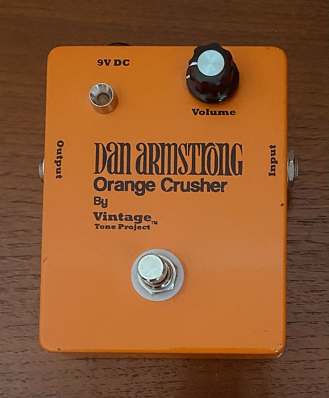 Dan Armstrong Signed Orange Crusher Squeezer Vintage Tone | Reverb