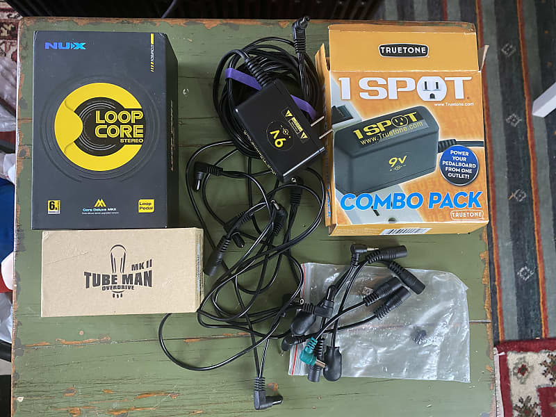 NUX Loop Core + Tubeman + 1 Spot Power Adapter Combo | Reverb