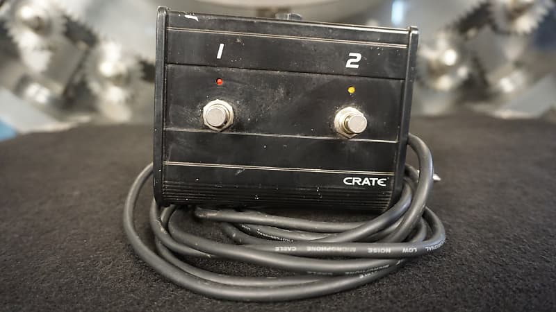 Crate Metal Two Button Footswitch w/ Cable | Reverb