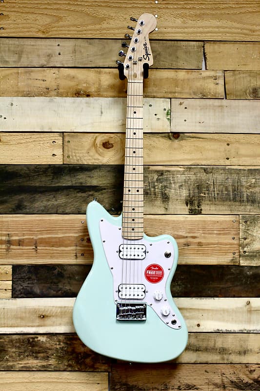 Squier Mini Jazzmaster HH - Surf Green | Reverb