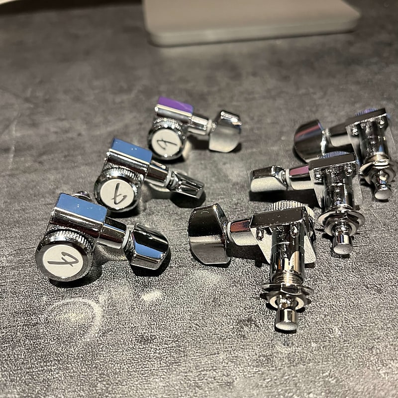 Fender Locking Stratocaster/Telecaster Tuning Keys - Polished | Reverb