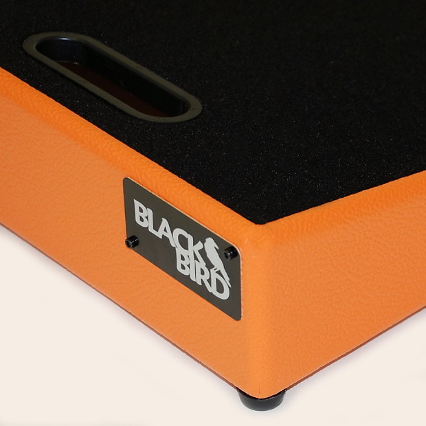 BlackBird 2.0 Tolex Series 12"X24" Pedalboard - Custom Orange | Reverb