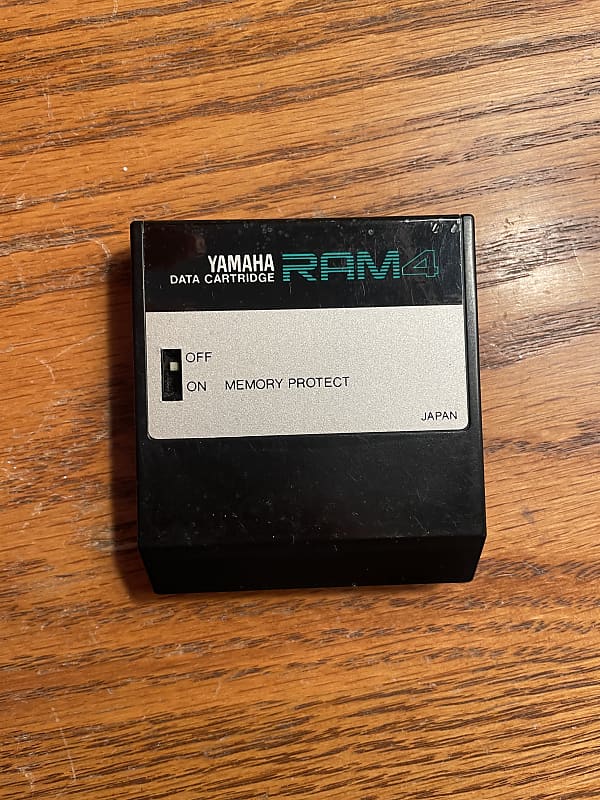 Yamaha Ram 4 Cartridge for RX5 Drum Machine | Reverb