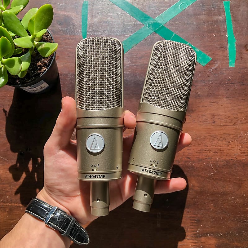 MATCHED PAIR Audio-Technica AT4047MPs | Reverb